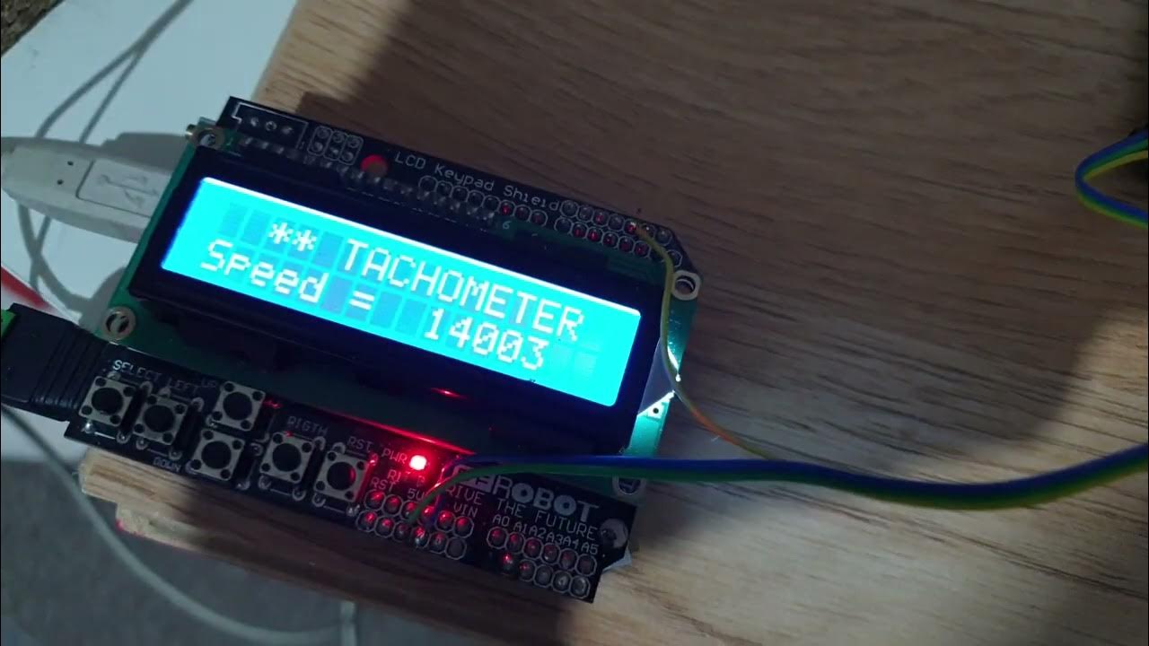 Hall-Effect Sensor Tachometer - YouTube