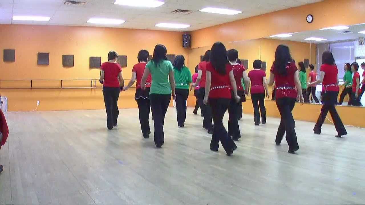 One More Night - Line Dance (Dance & Teach in English & 中文) - YouTube