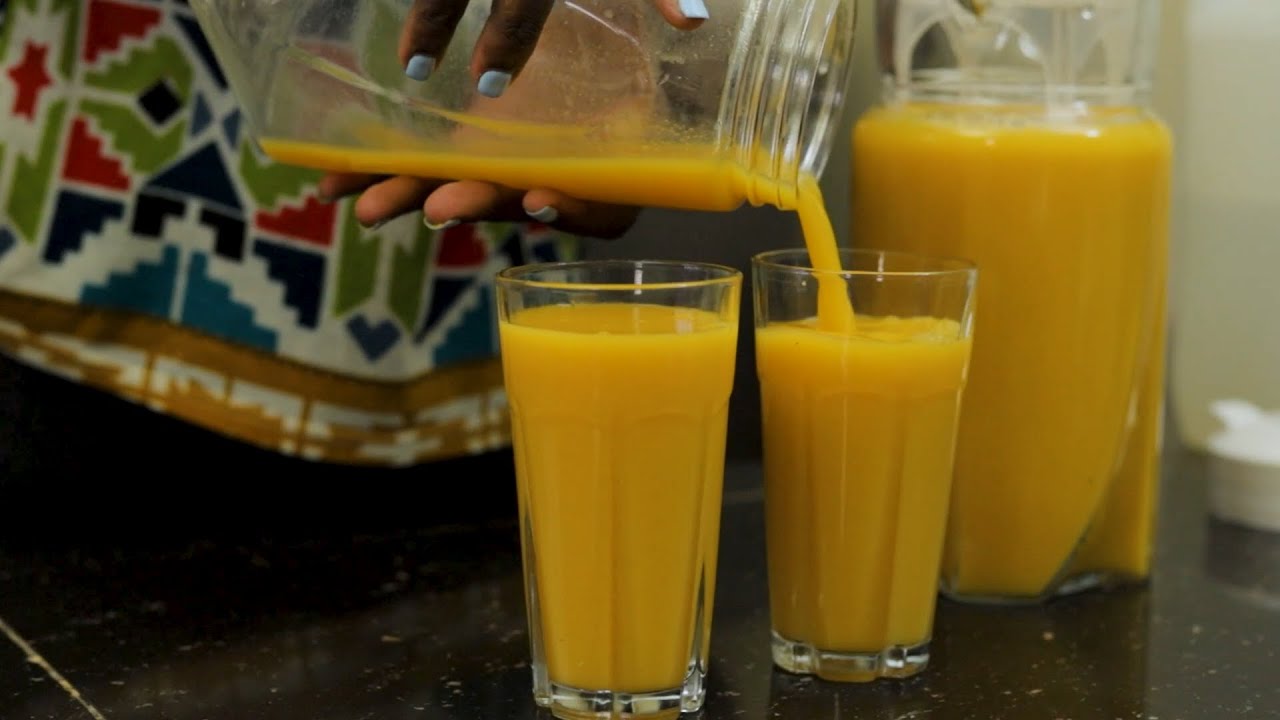 HOME MADE JUICE RECIPE - YouTube