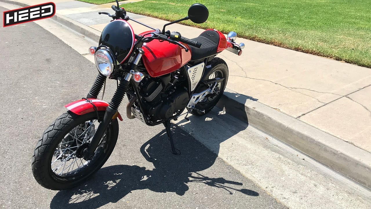 2018 SSR Motorsports Buccaneer Cafe 250i Review - YouTube