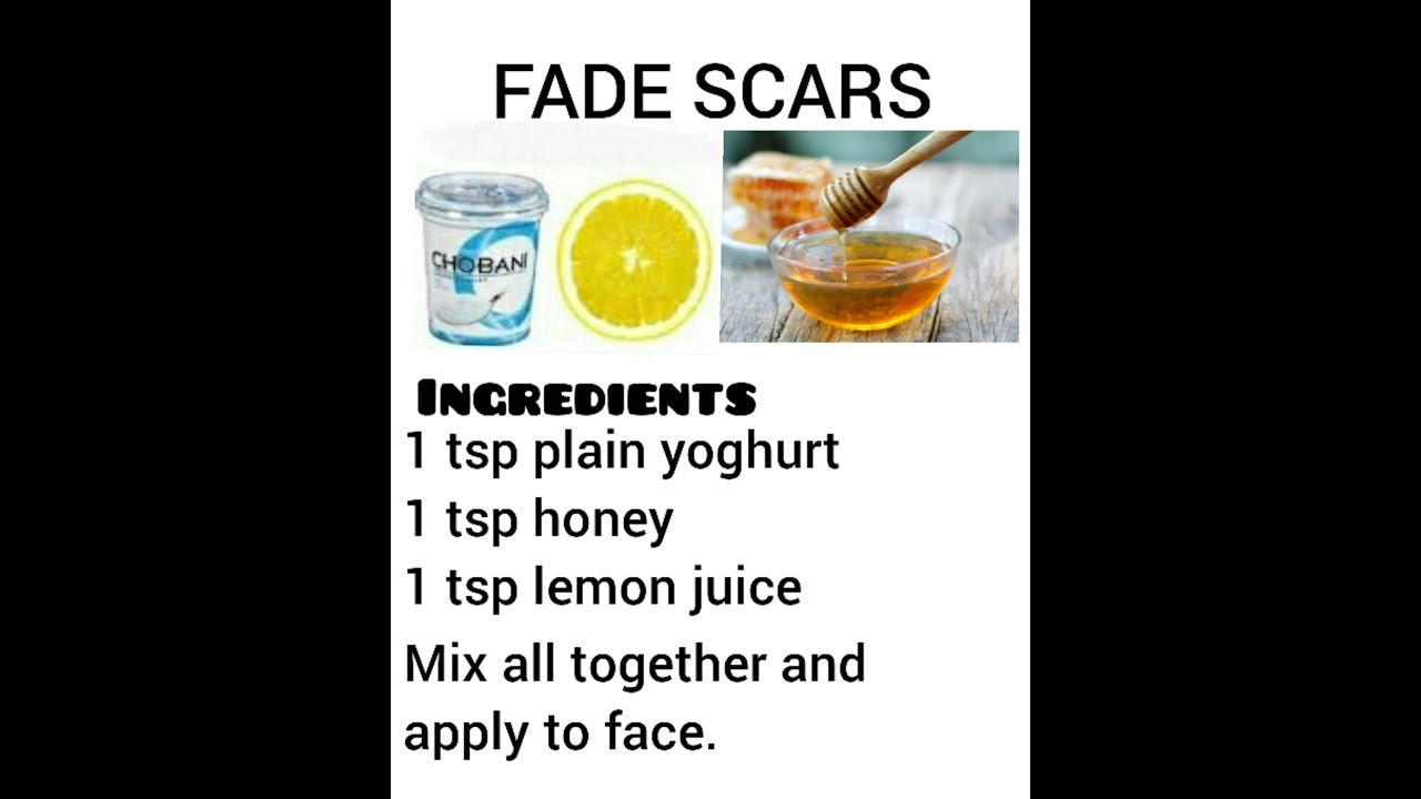 How to Fade Scars - YouTube
