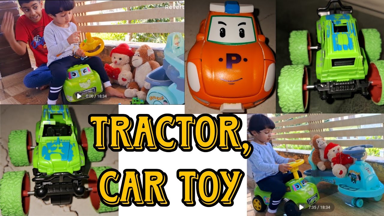 Baby Tractor Video| Kids Tractor Toys| Bacchon ke Khilone|car,bike ...