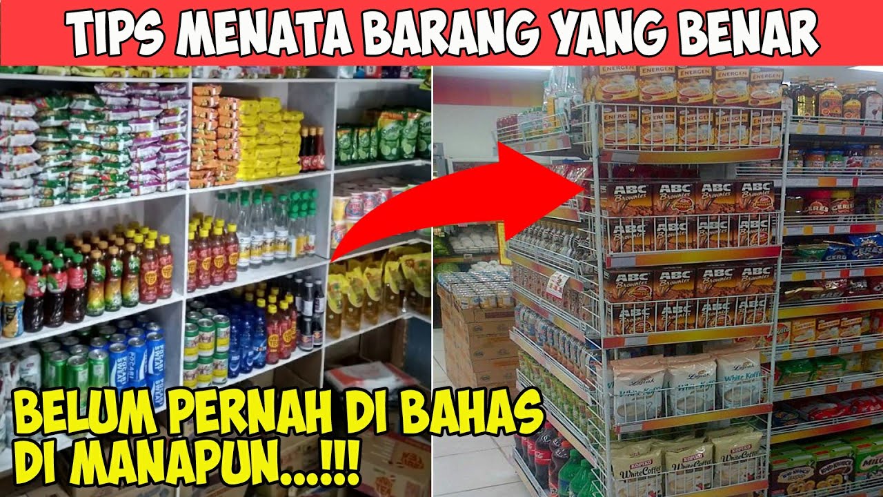 TIPS MENATA BARANG YANG BENAR - YouTube
