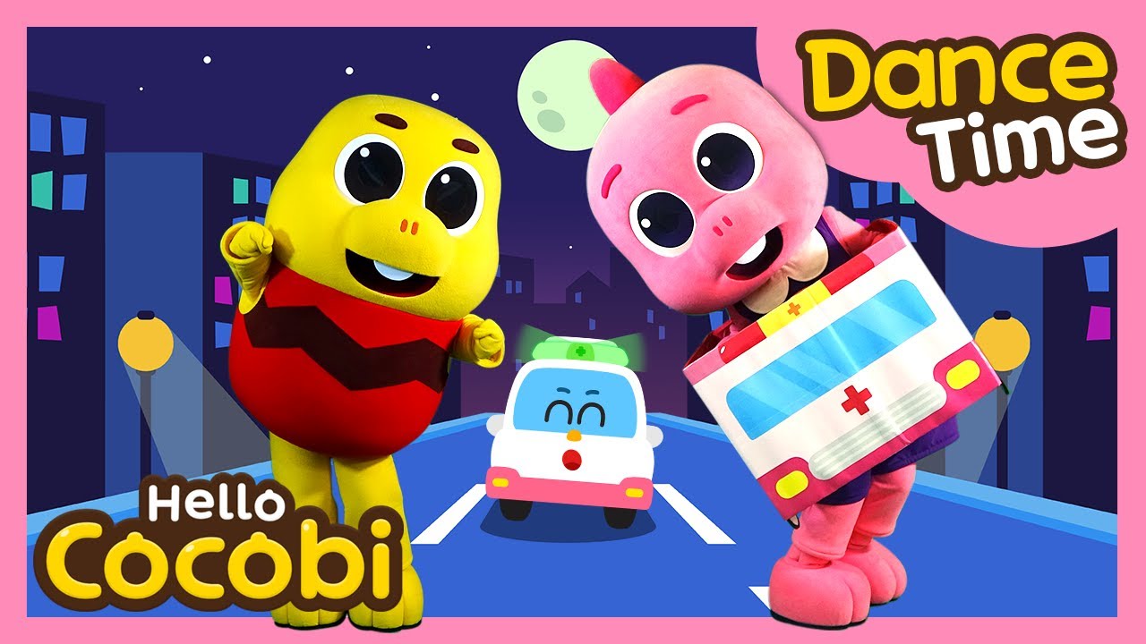 Ambulance Song | Dance Along for Kids | Nursery Rhymes & Easy Dance ...