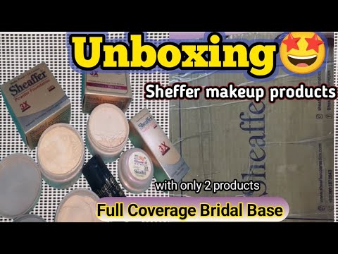 *Unboxing Shaffer Makeup Products*And Secret Parlour Base For Flowless ...