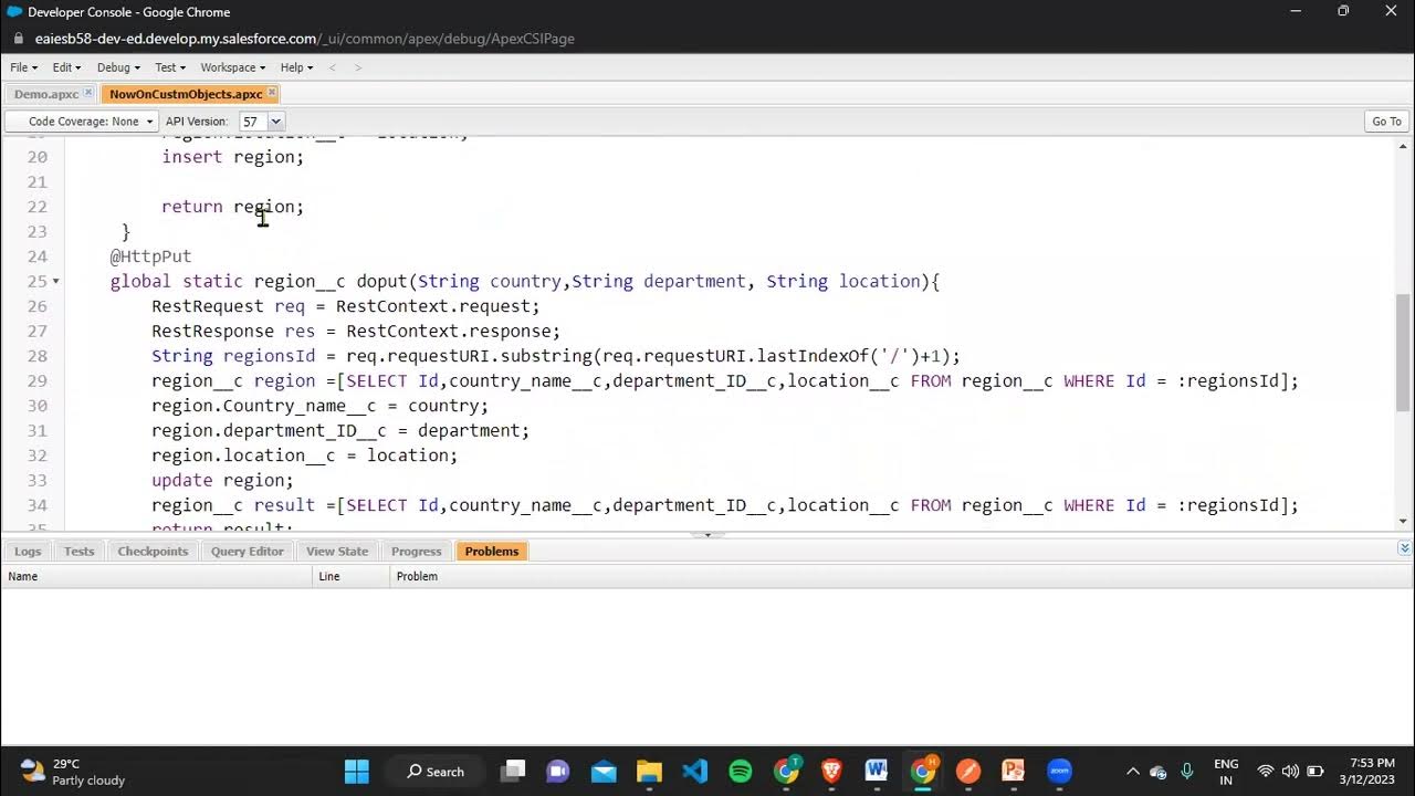 Rest service using Apex - YouTube