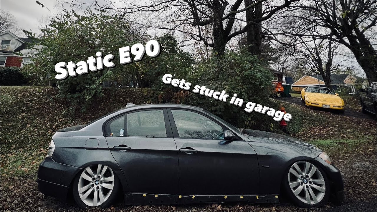 Getting my Static E90 into a garage to replace my clutch Pt.1 Replacing ...