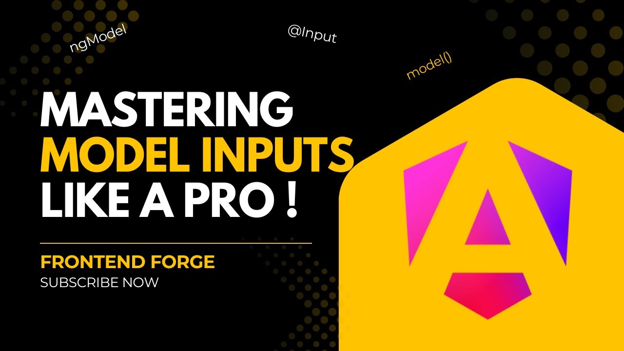From ngModel to Model Inputs | Master Model Inputs Like a Pro - YouTube