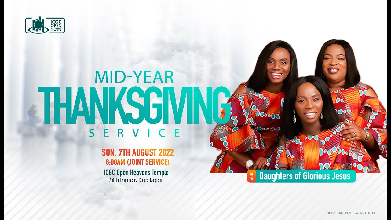 Mid-Year Thanksgiving Service - YouTube