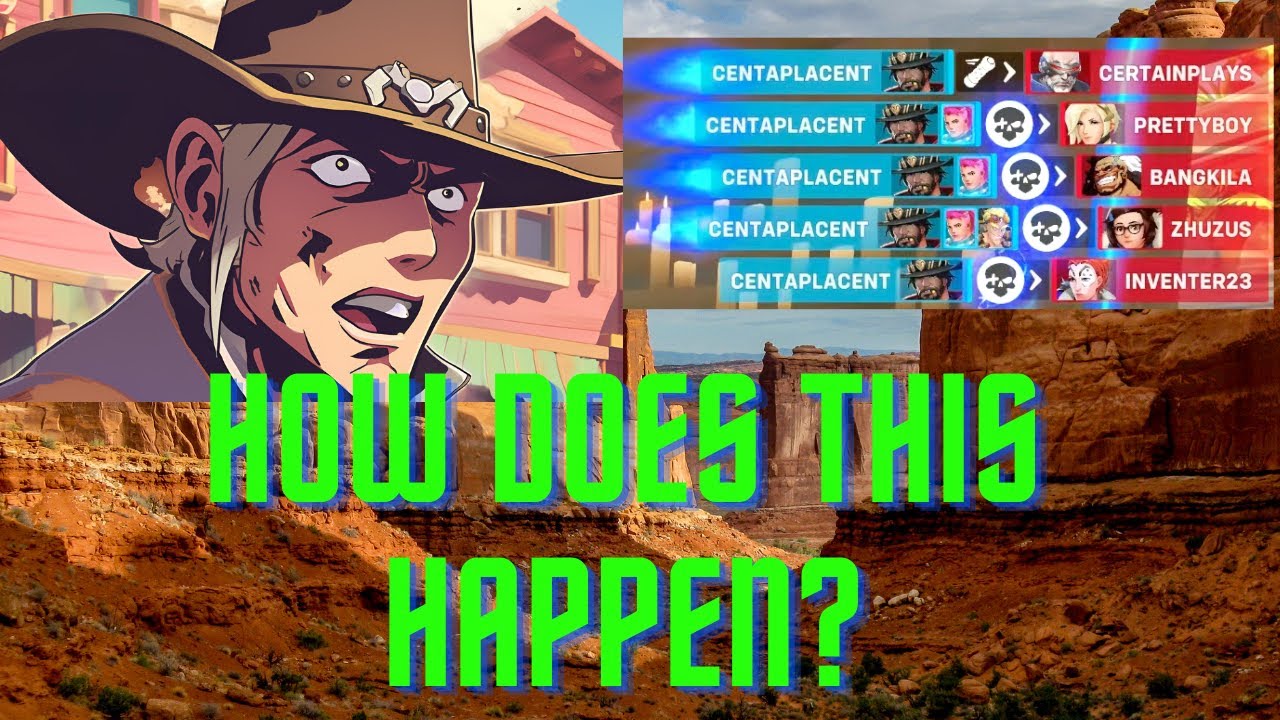 Overwatch 2 Cassidy 5K POG featuring clueless enemy team - YouTube