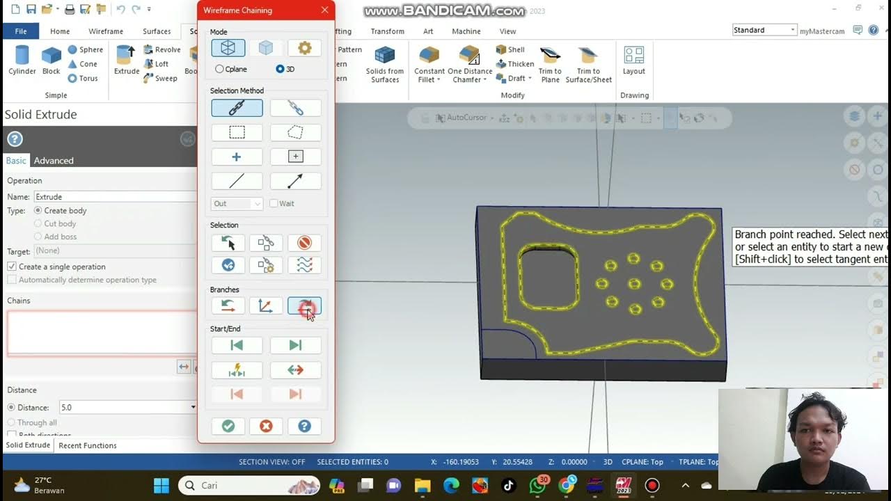 Moh Afiq Asidiqqi_20103011045_Tugas CAD/CAM 3D - YouTube