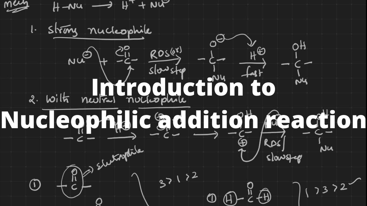 Nucleophilic addition reaction || Reaction mechanism || JEE, NEET, and ...