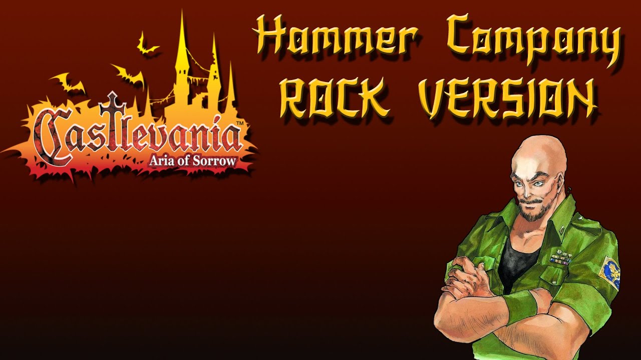 Castlevania / Aria of Sorrow - Hammer Company (ROCK VERSION) - YouTube