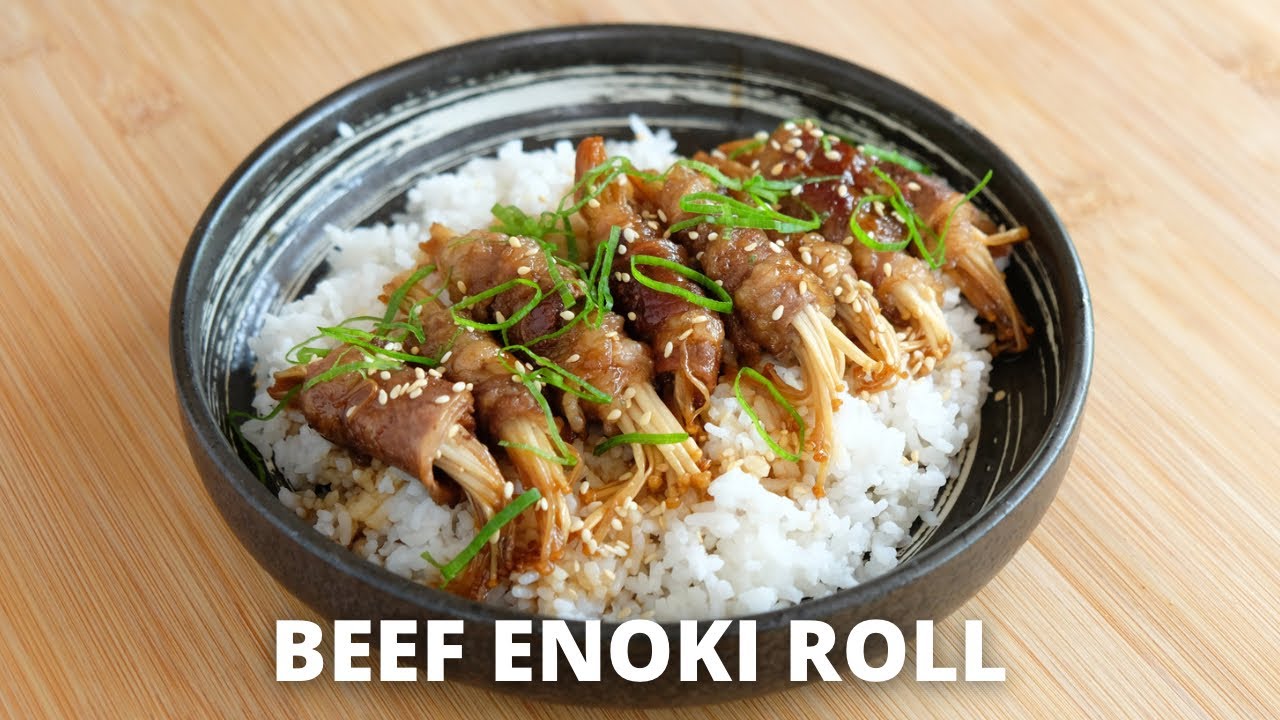 UMAMI BANGET! BEEF ENOKI ROLL - YouTube