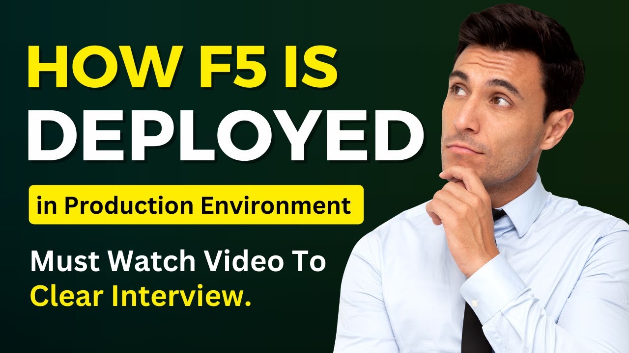 Deploying F5 In A Production Environment Best Practices And Key Insights Revealed Youtube