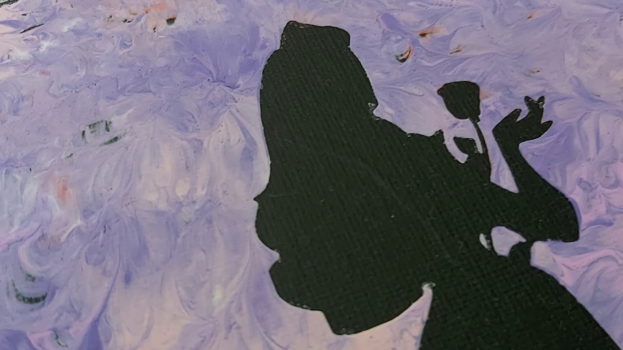 Abstract painting princess. Painting acryl - YouTube