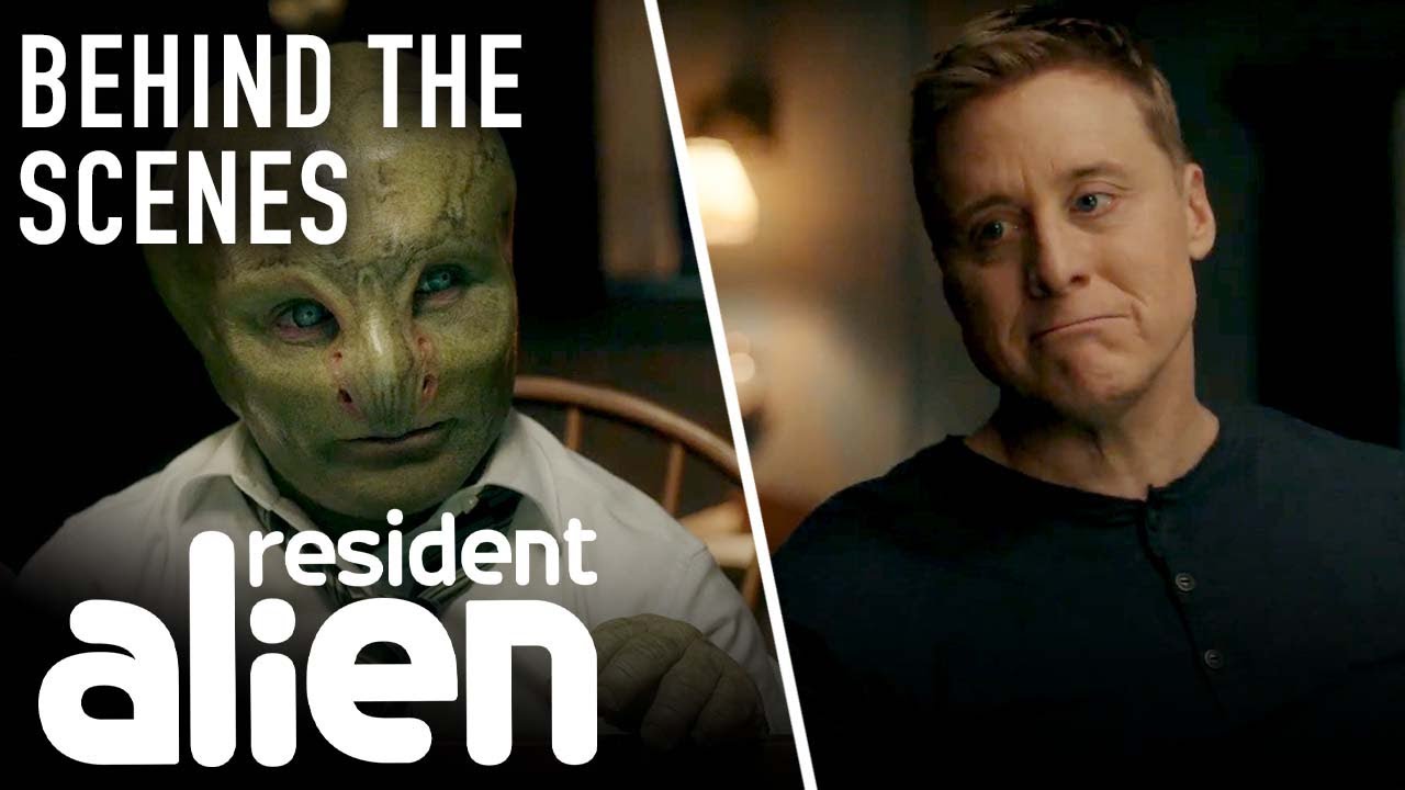 Behind the Scenes With Bridget's Puppeteering Team | Resident Alien (S4 ...