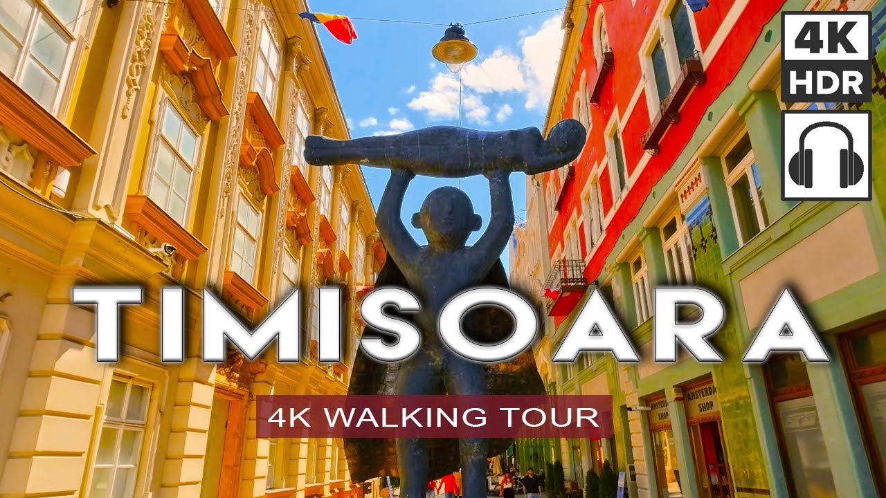 TIMISOARA, ROMANIA 🇷🇴 Walking Tour | Most Fun City in Transylvania [4K ...