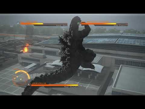 GODZILLA PS4 - Heisei Godzilla vs Battra Larva vs Godzilla (2014) - YouTube