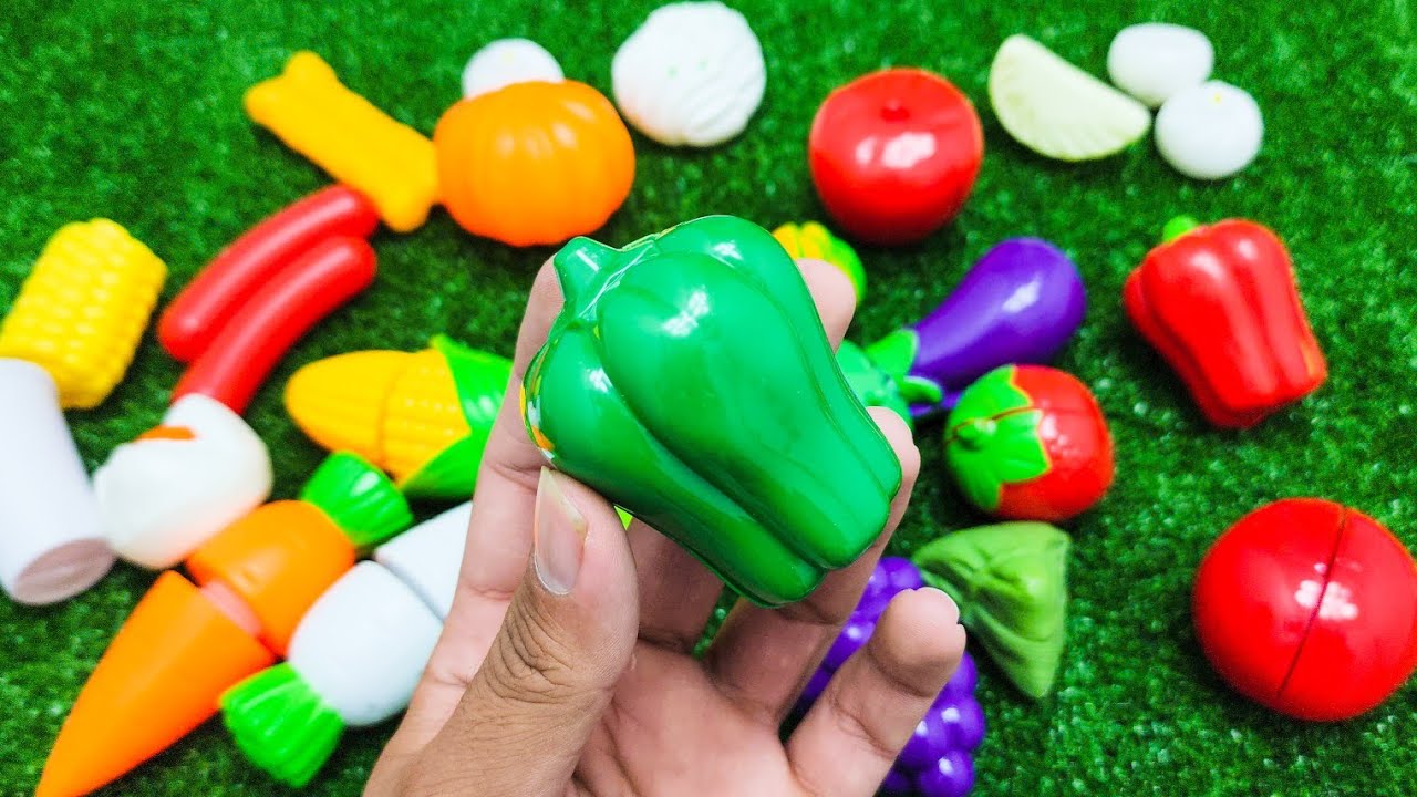 Satisfying Video l Mixing Fruits and Vegetables Magic Cutting ASMR - YouTube