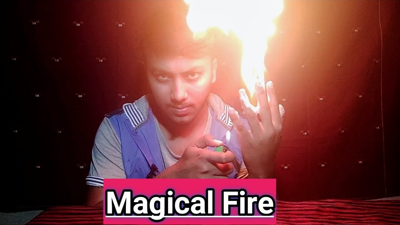 How To Set Hands On Fire | Magical Fire | Holding Fire Experiment ...