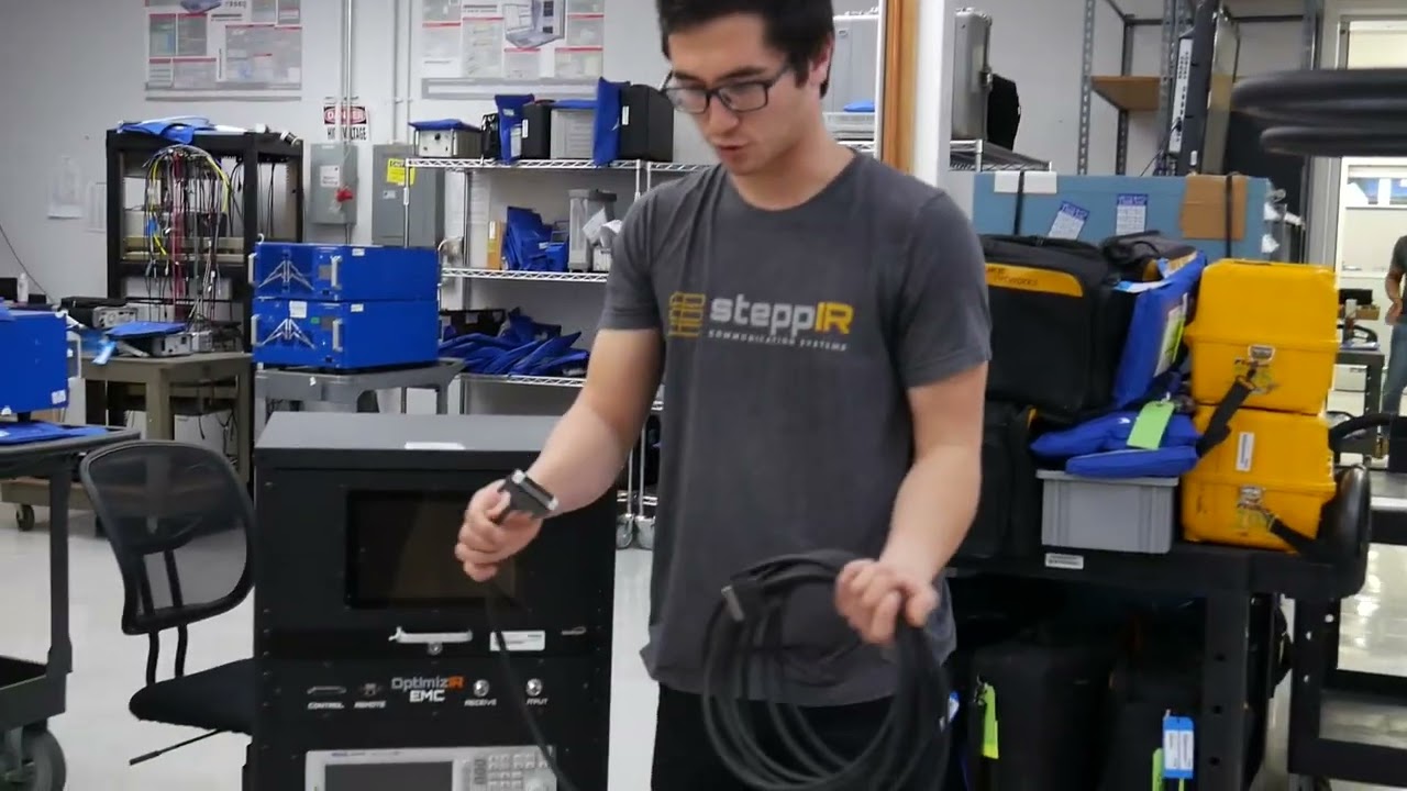 SteppIR OptimizIR EMC Antenna System Demo - Instruction Video - YouTube