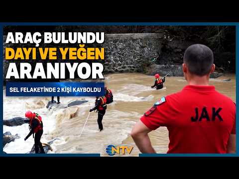 Giresun'da Metrekareye 60 Kilogram Yağış Düştü: Sele Kapılan Araçtaki İki Kişi Aranıyor! | NTV