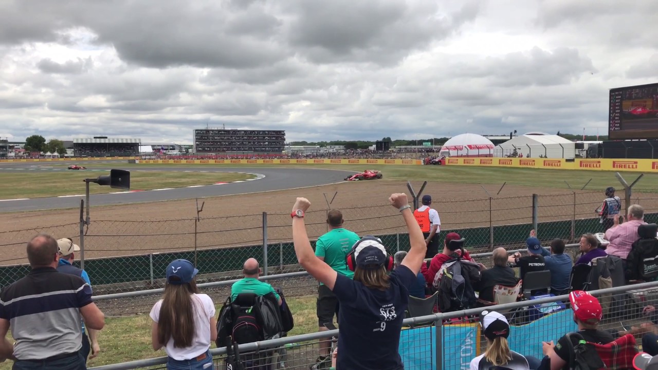 Vettel Tyre Puncture Silverstone British Grand Prix 2017 Ferrari ...