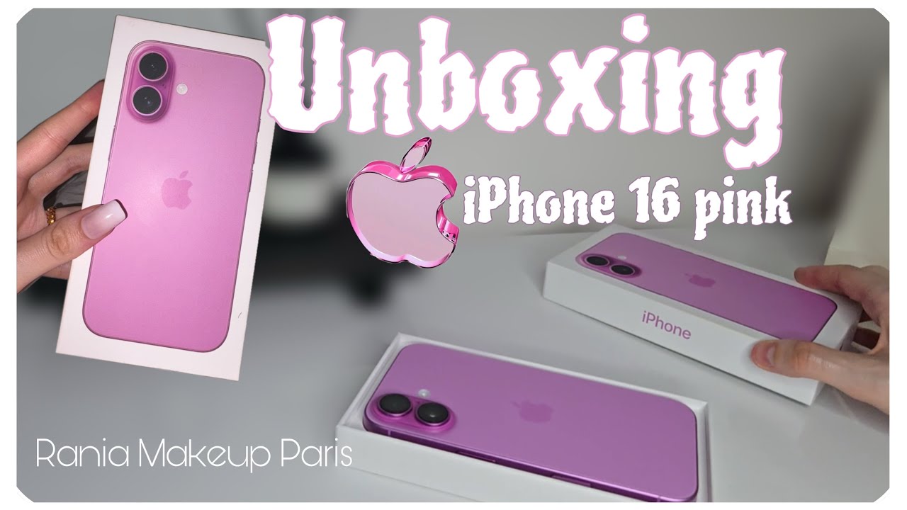 Unboxing IPhone 16 pink 🌸💖🩰 (256GB) | Unboxing + accessoire 📦 - YouTube