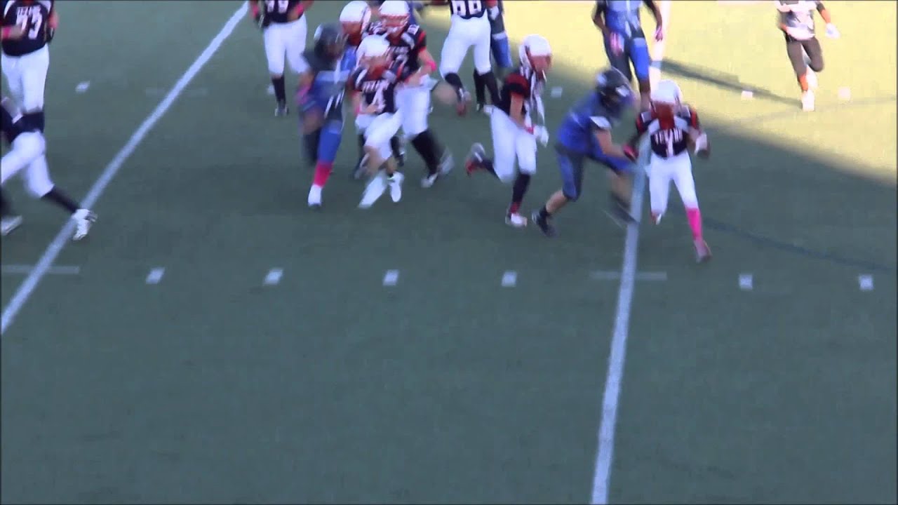Nicholas Giambalvo #15 Outside Linebacker - Pursuit and Tackle - YouTube