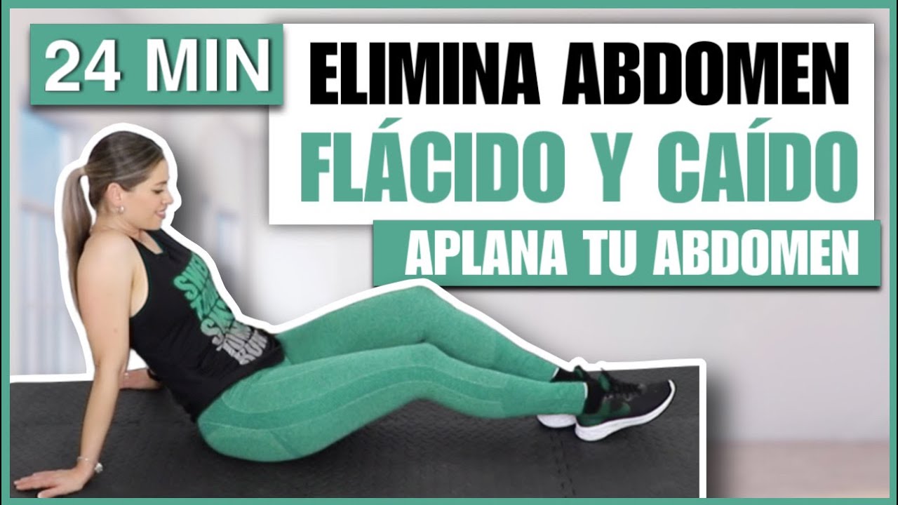 RUTINA PARA ELIMINAR LA BARRIGA FLÁCIDA Y CAÍDA | REDUCE CINTURA Y ...