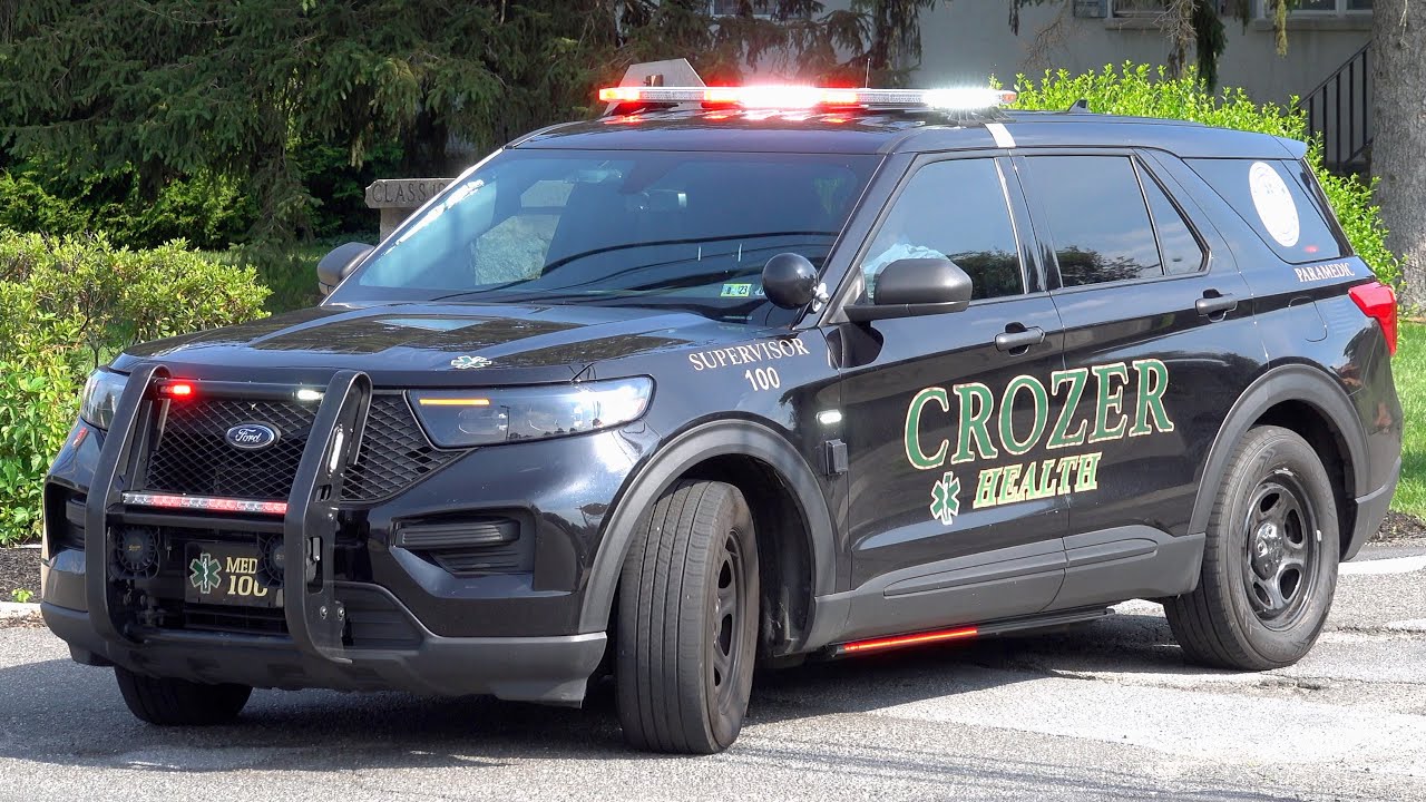 Crozer Health EMS Medic 100 Responding - YouTube