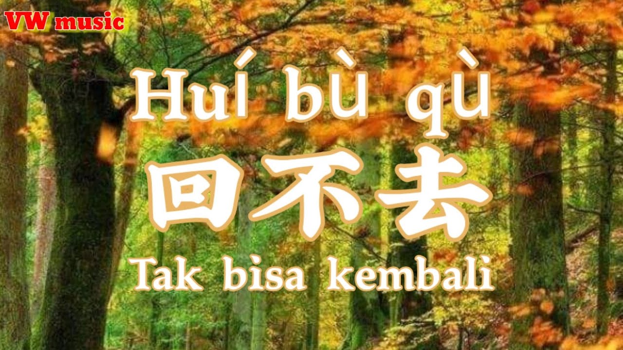 回不去 Hui Bu Qu - 孙露 Sun Lu (Lirik dan terjemahan) - YouTube