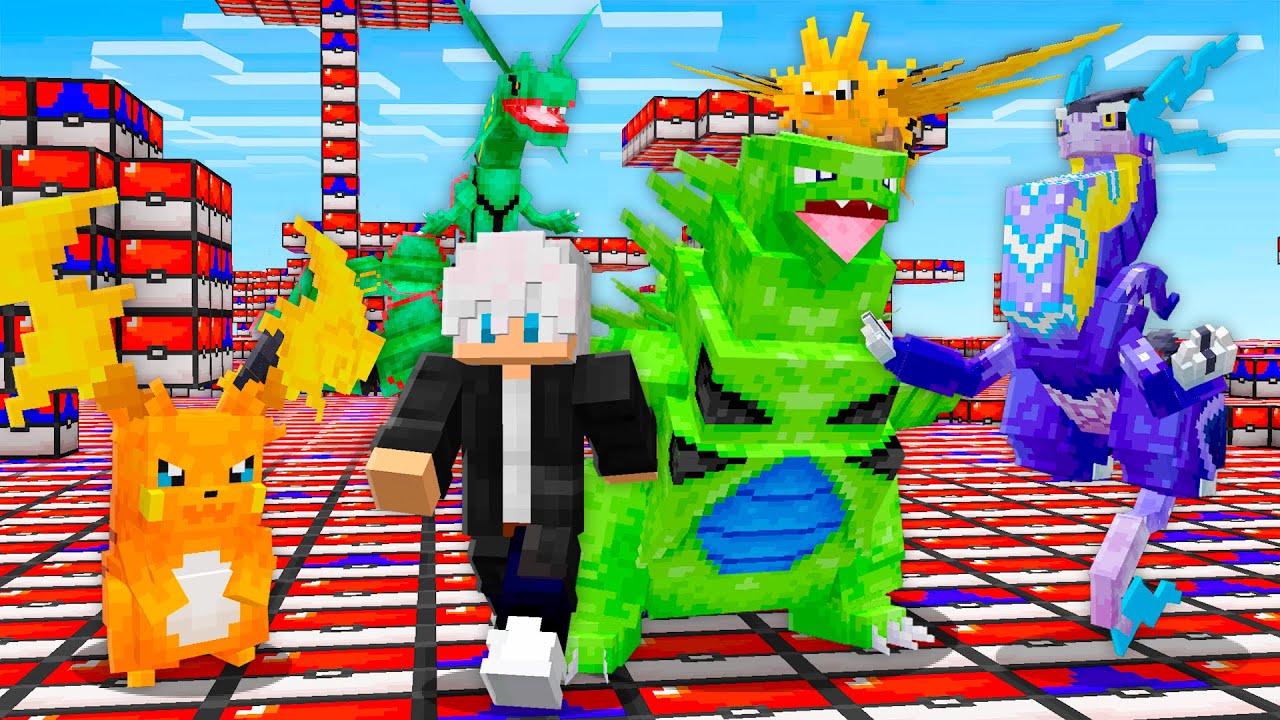 MUNDO LUCKY BLOCK POKÉMON NO MINECRAFT COBBLEMON! - YouTube