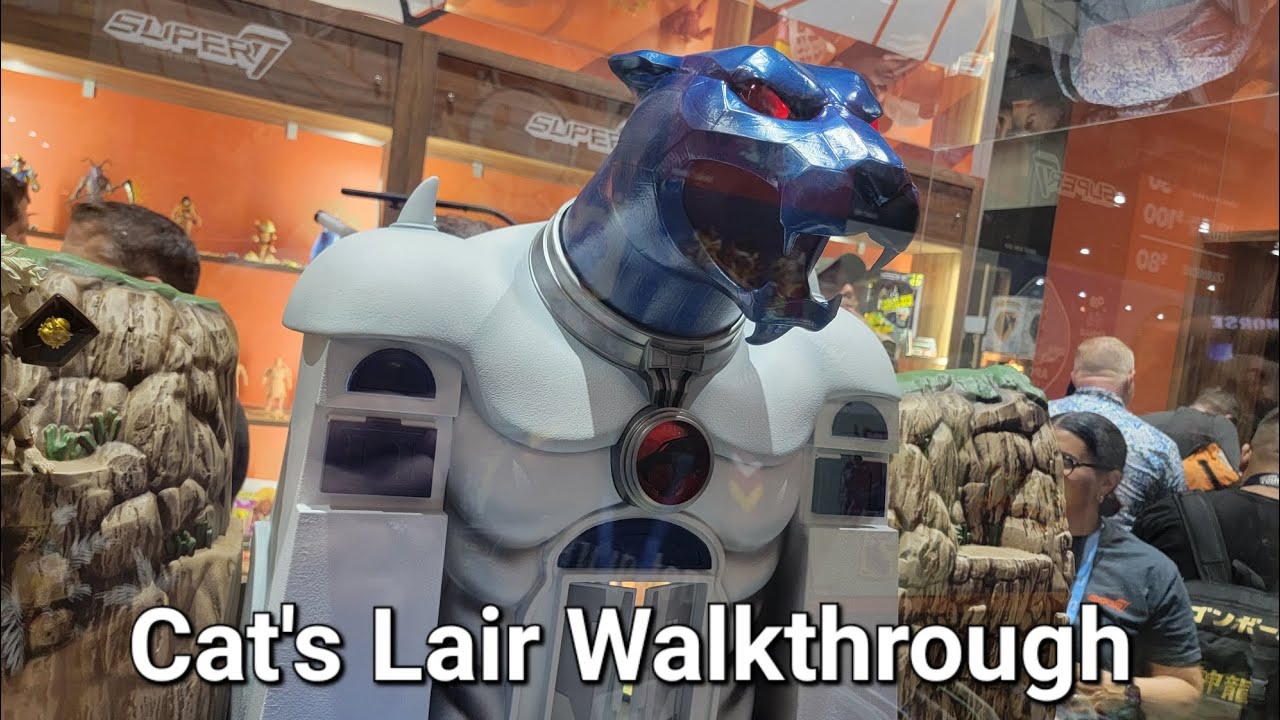 ThunderCats Ultimates Cat's Lair Playset - Full Walkthrough with Super7 ...