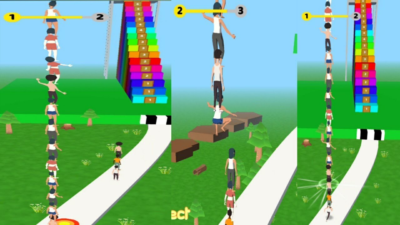 Tower Run Gameplay ||Tower Run Mobile Game // Tower Run all new levels ...