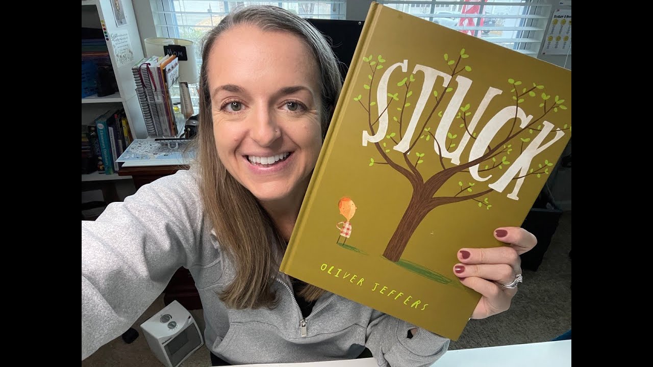 Stuck by Oliver Jeffers- Peek Inside- REVIEW - YouTube