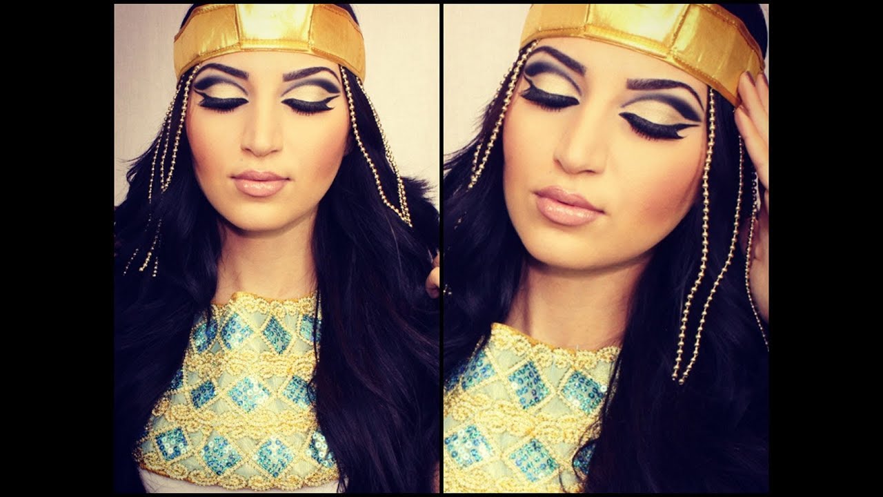 Halloween Tutorial: Cleopatra - YouTube
