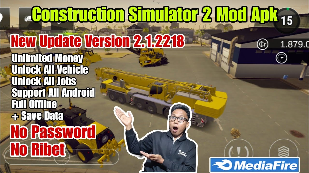Construction Simulator 2 Mod Apk-Unlimited Money-Consim 2 mod apk-new ...