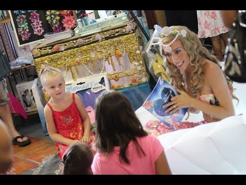 Mermaid Kariel - Live Story Telling at the Growing Keiki Boutique - YouTube