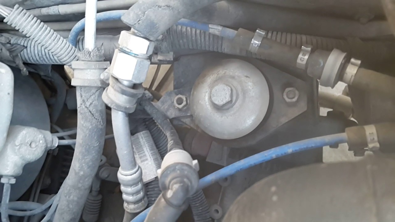 cambio de taco de motor - YouTube