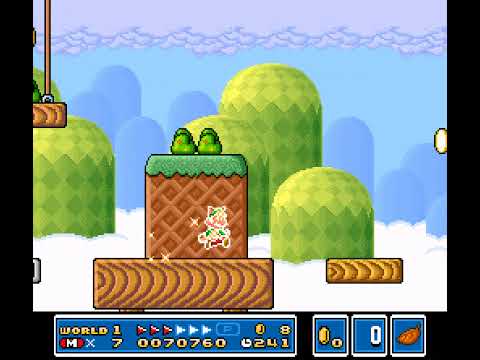 SMB3 styled Hack (Smw Hack) - Part 1 - YouTube