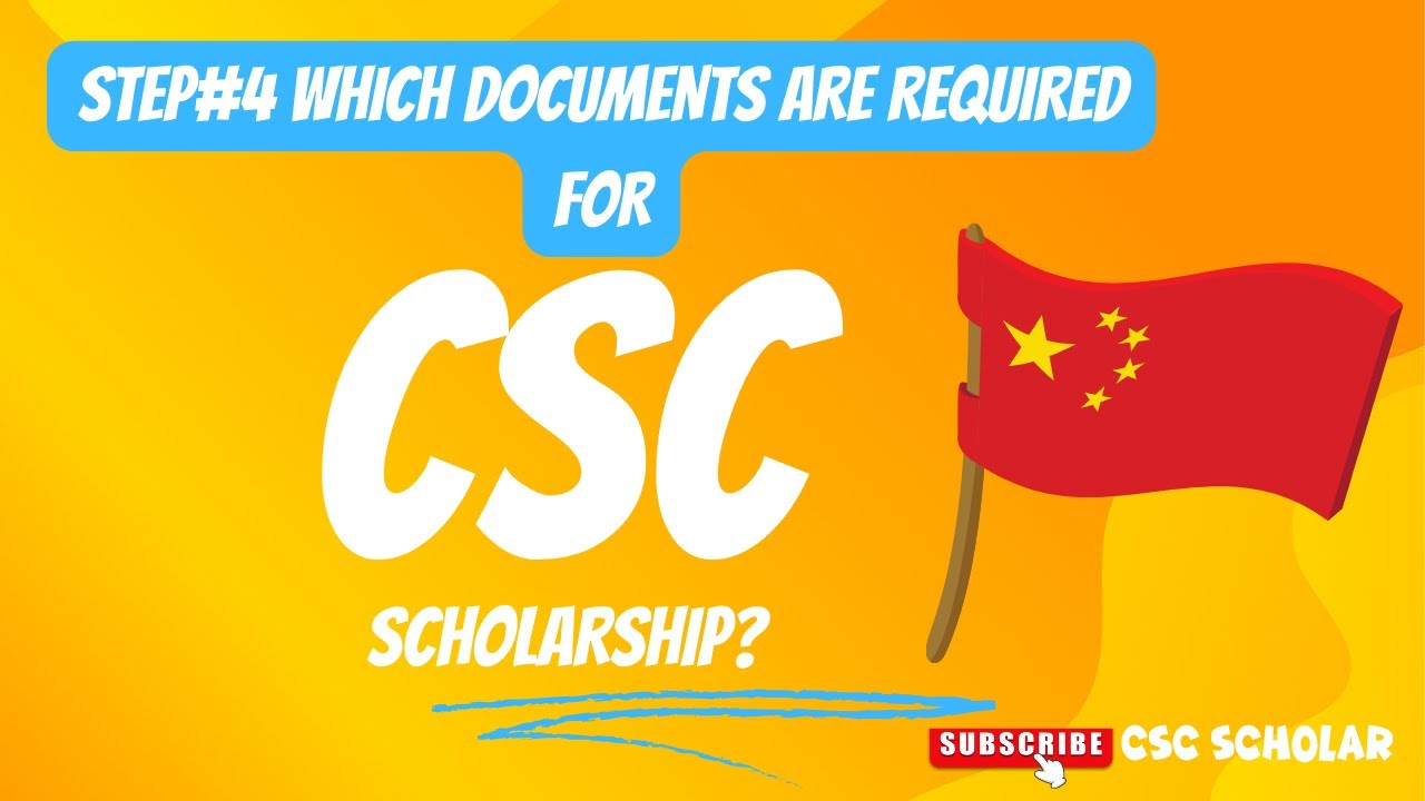 Which documents are required for CSC Scholarship /CSC scholarship 2024 ...
