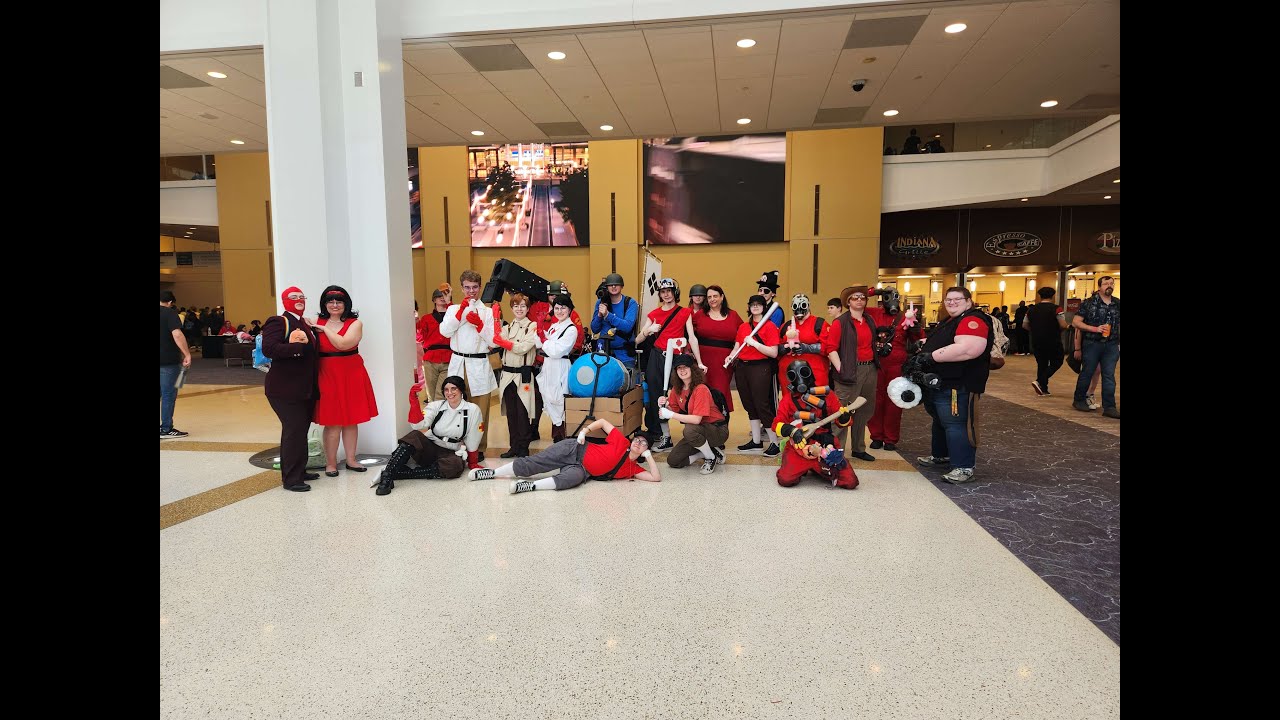 Indiana Comic Con 2025 TF2 - YouTube