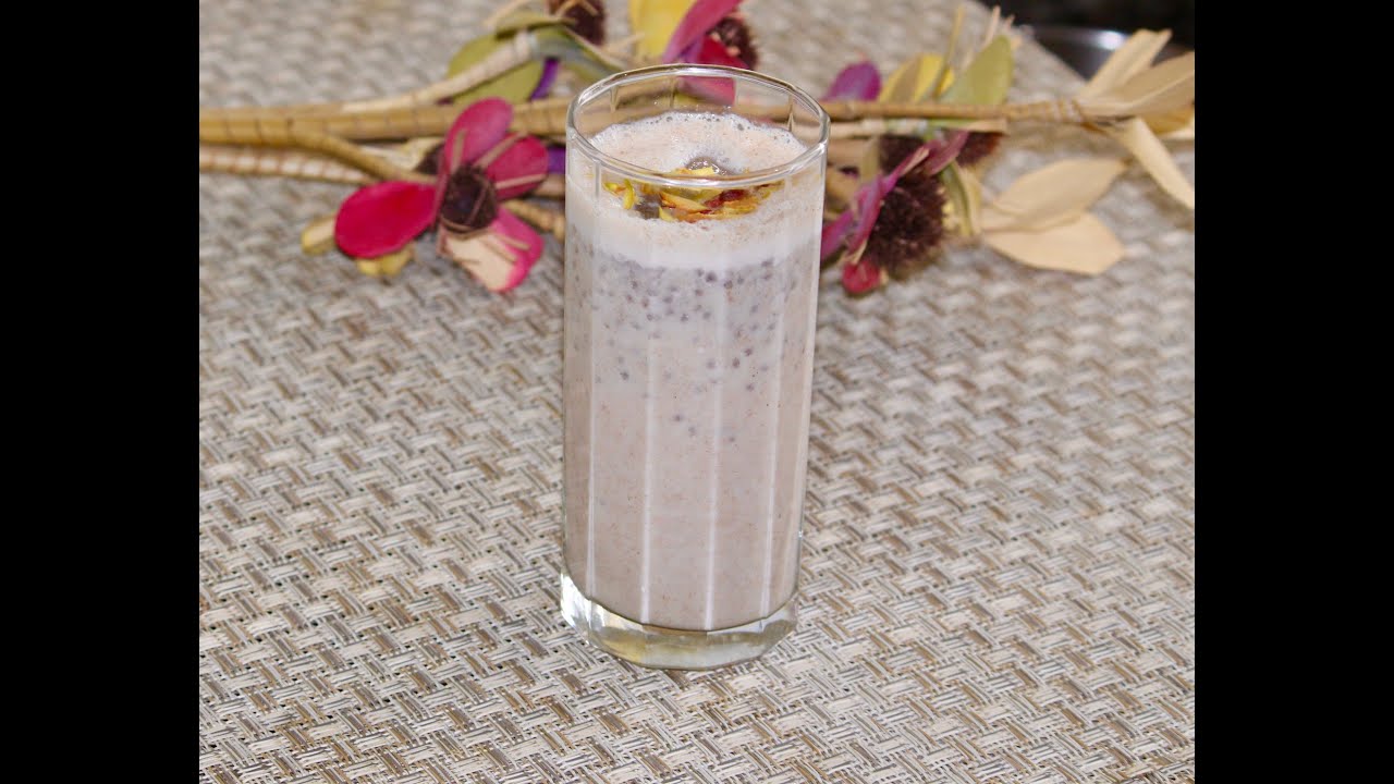 Ragi Banana Smoothie Recipe/ Summer Special/ Healthy Drink/ Smoothie ...