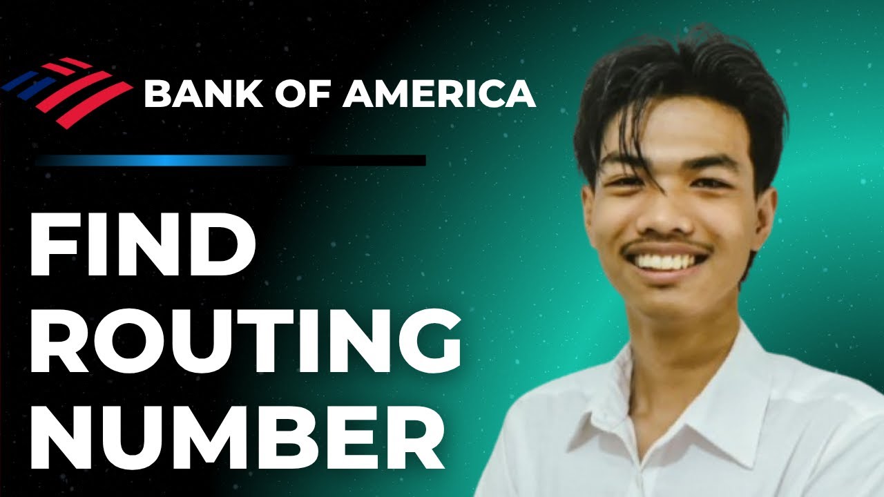 How To Find Your Bank of America Routing Number In App - YouTube