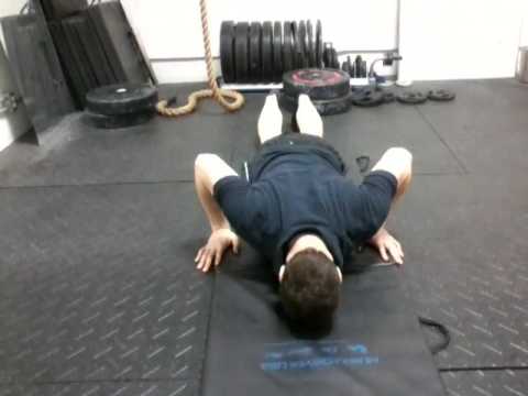 Prone arm sweep - YouTube