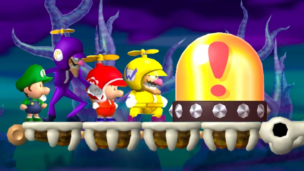 New Super Mario Bros. Wii: The Babys Edition + Wario & Waluigi (HD) 2 ...