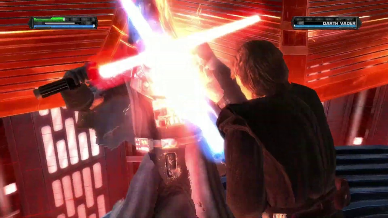 Anakin Skywalker vs Darth Vader: The Force Unleashed || Darth Vader's ...