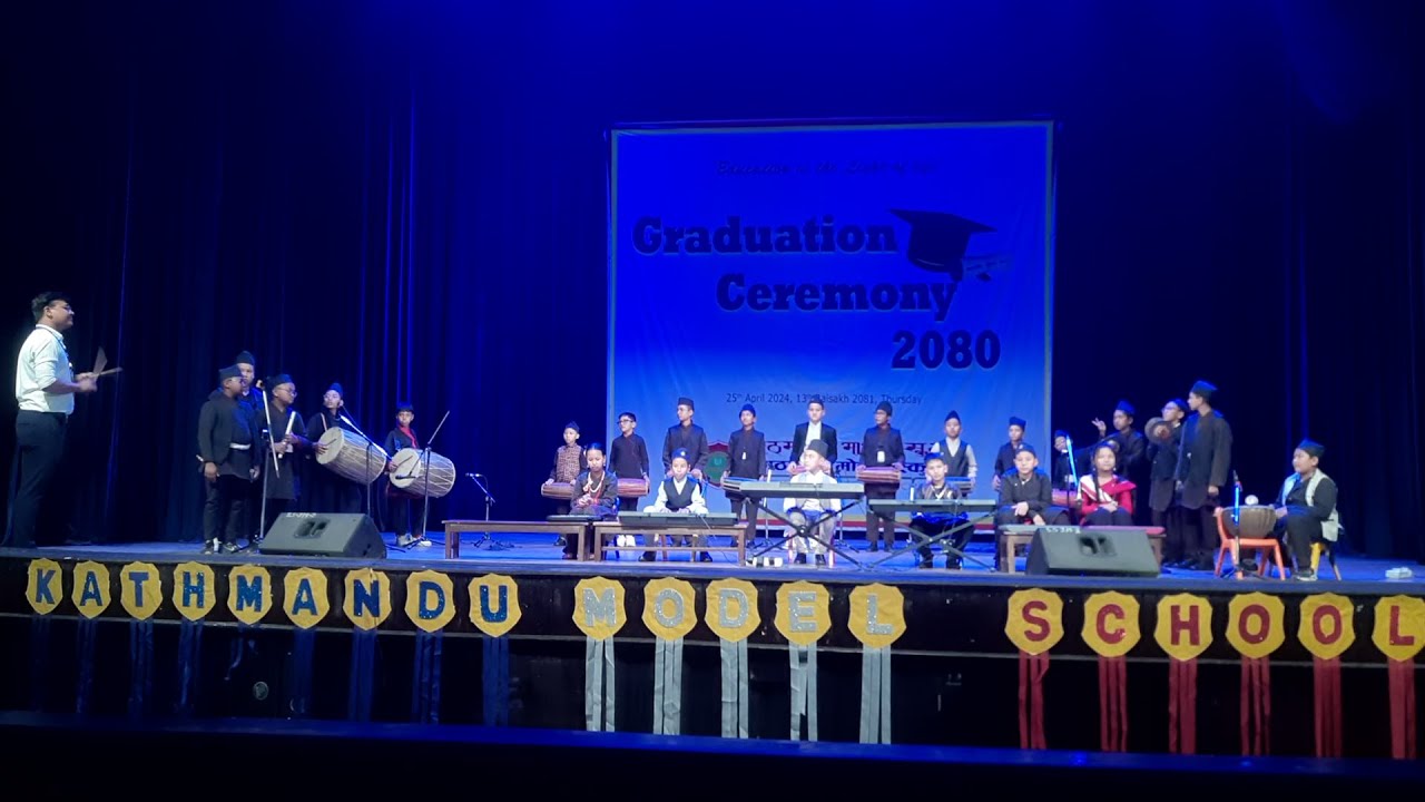 Young Musicians' Nepali Orchestra Performance | KMS Graduation Ceremony ...